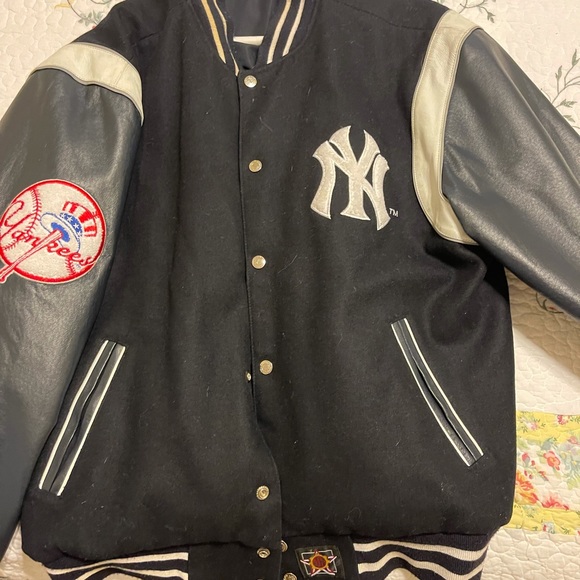 Jh Design | Jackets & Coats | New York Yankees Reversible Winter Coat ...